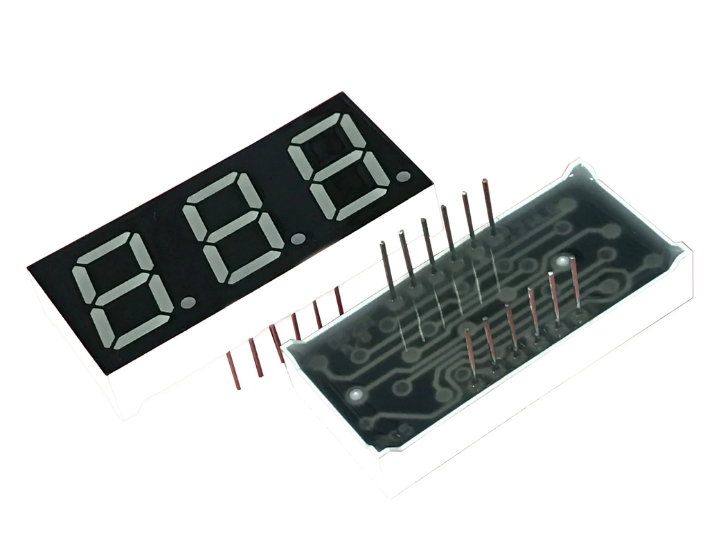 Best 0.56 inch 3 Digit 7 Segment Red LED Display CC 11 Pin | Fastbit ...