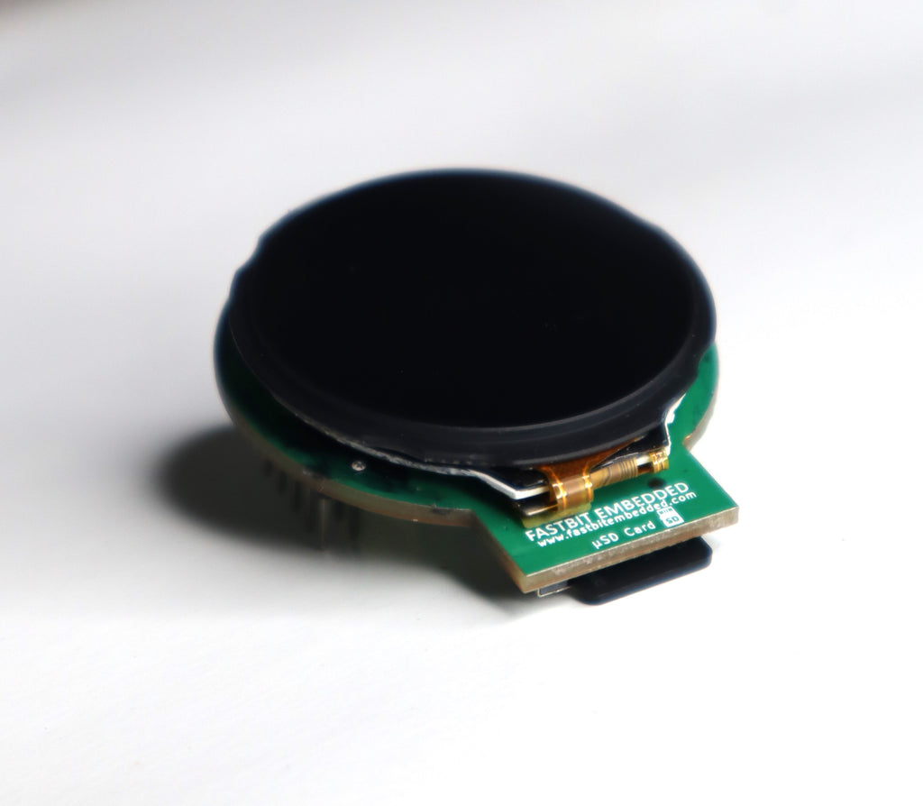 Fastbit 1.28" TFT LCD with Capacitive Touch Panel & SD Card Slot