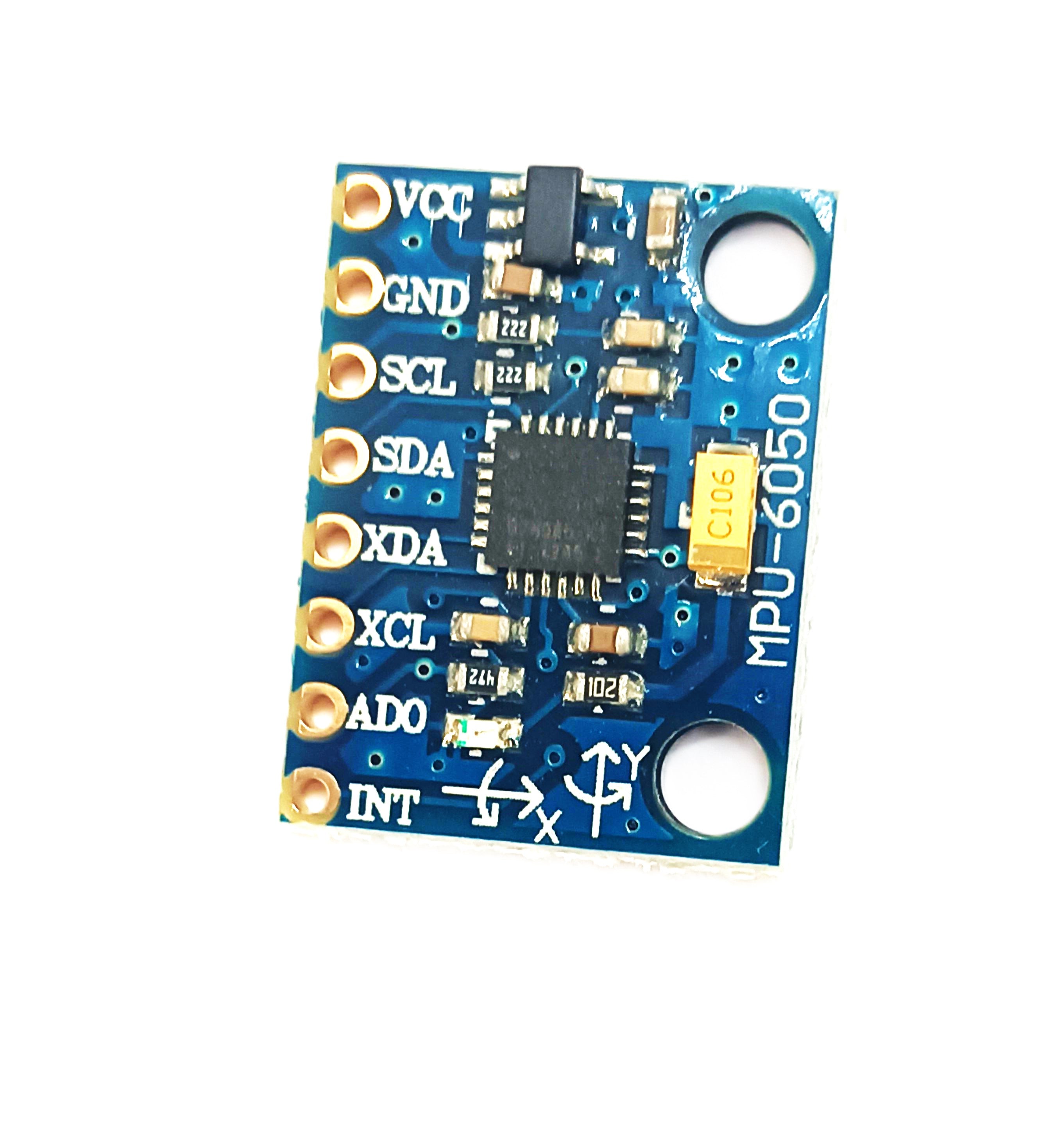 Mpu6050 3 Axis Accelerometer Gyroscope Sensor Module Fastbit Embedded