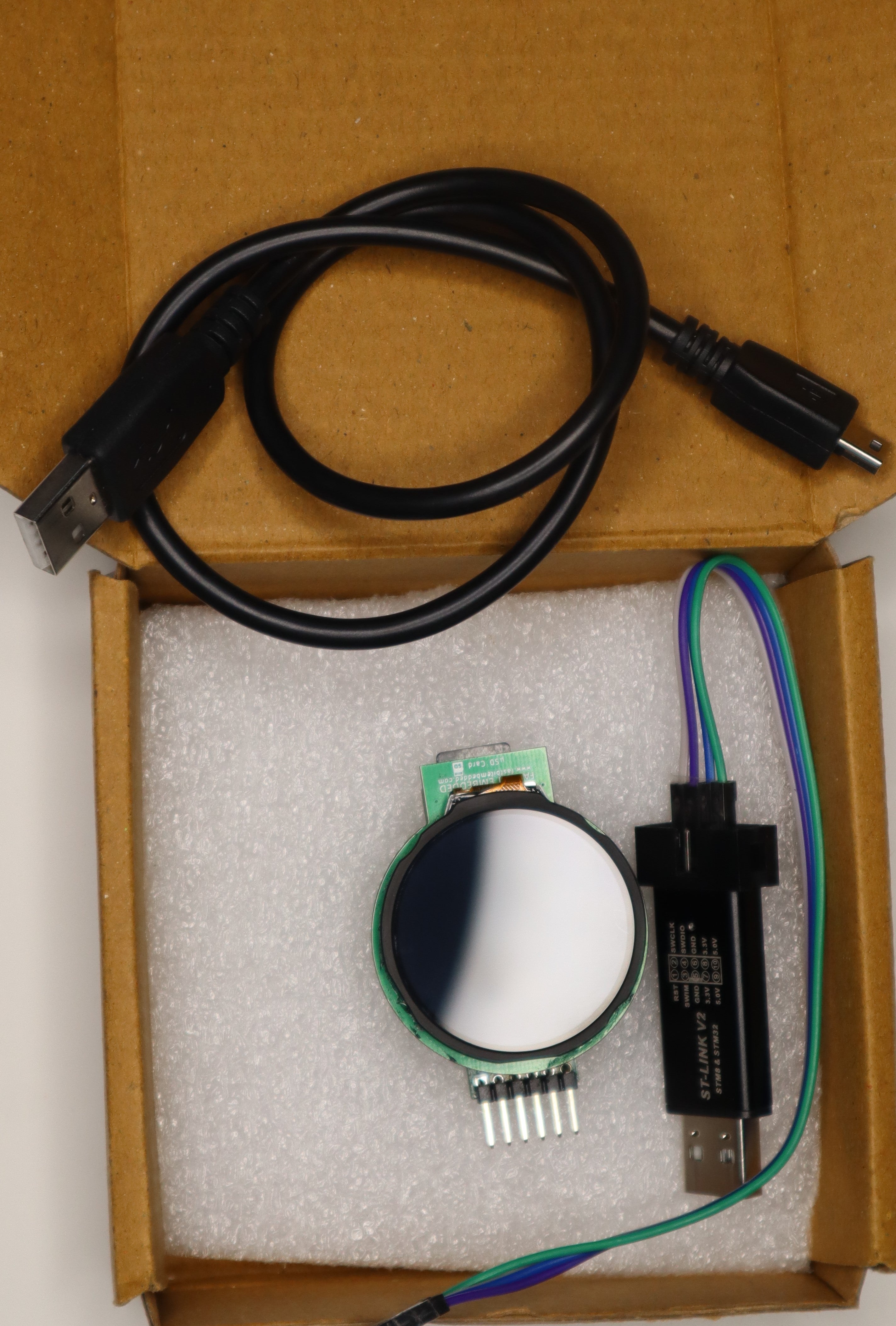 Fastbit Stm32 Nano With 1 28 Tft Lcd Display Module